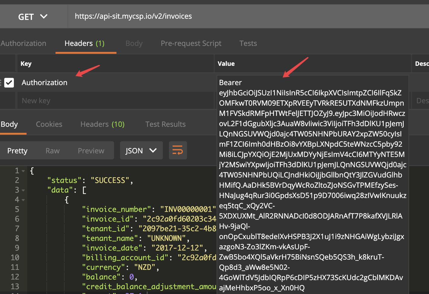 MyCSP - API v2 (Beta)
